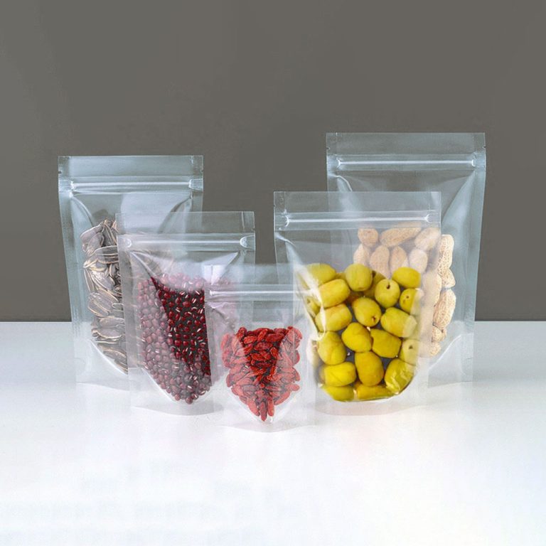 Bolsas doypack transparente – Envapack Perú