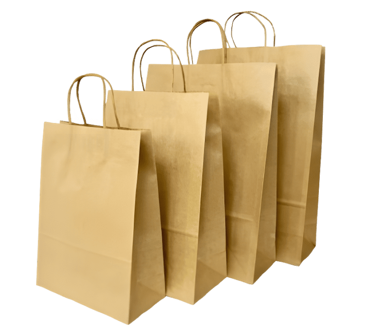 Bolsas kraft con asa - Envapack Perú
